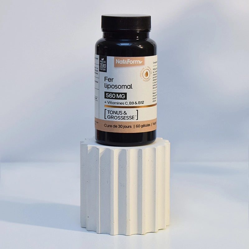 Fer liposomal - Compléments alimentaires Nat&Form