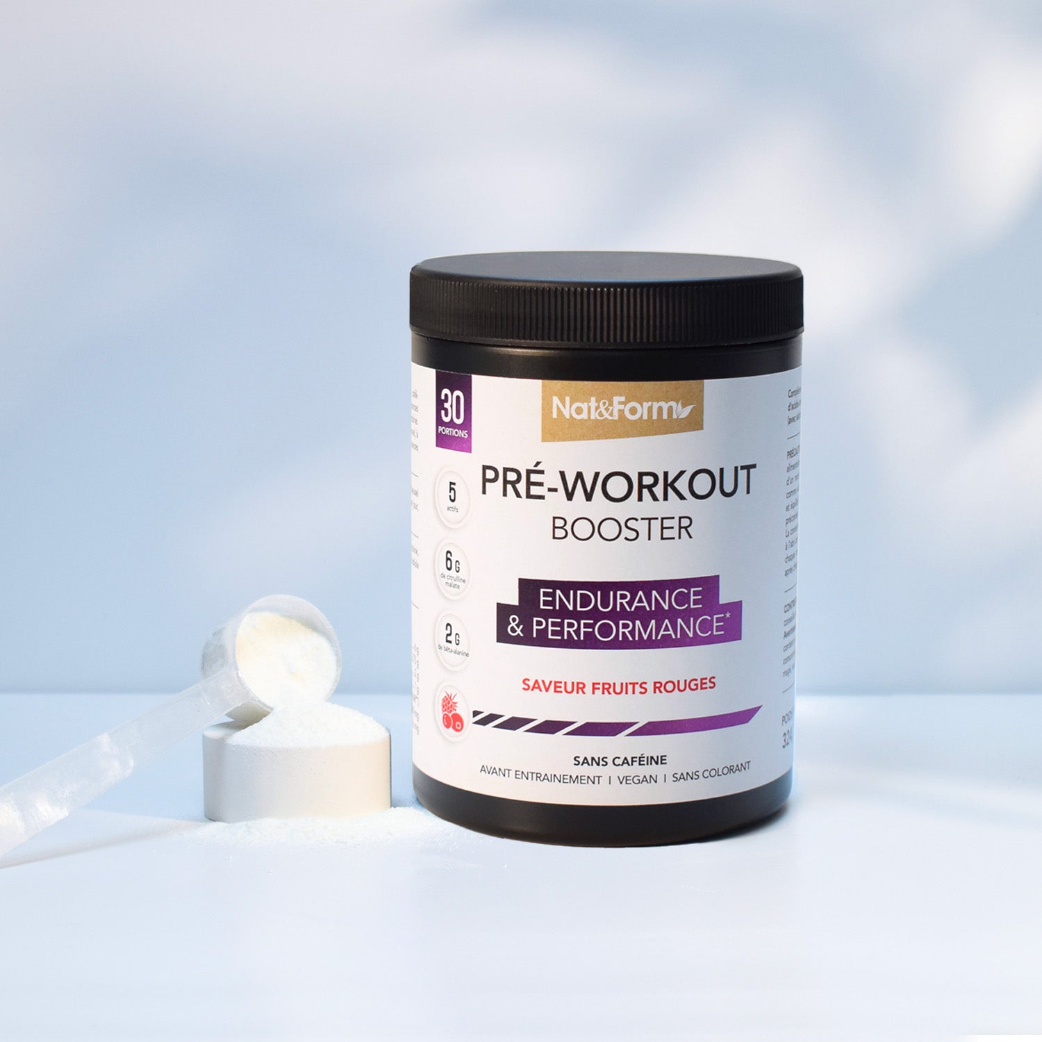 Pré-Workout Booster – Nat&Form